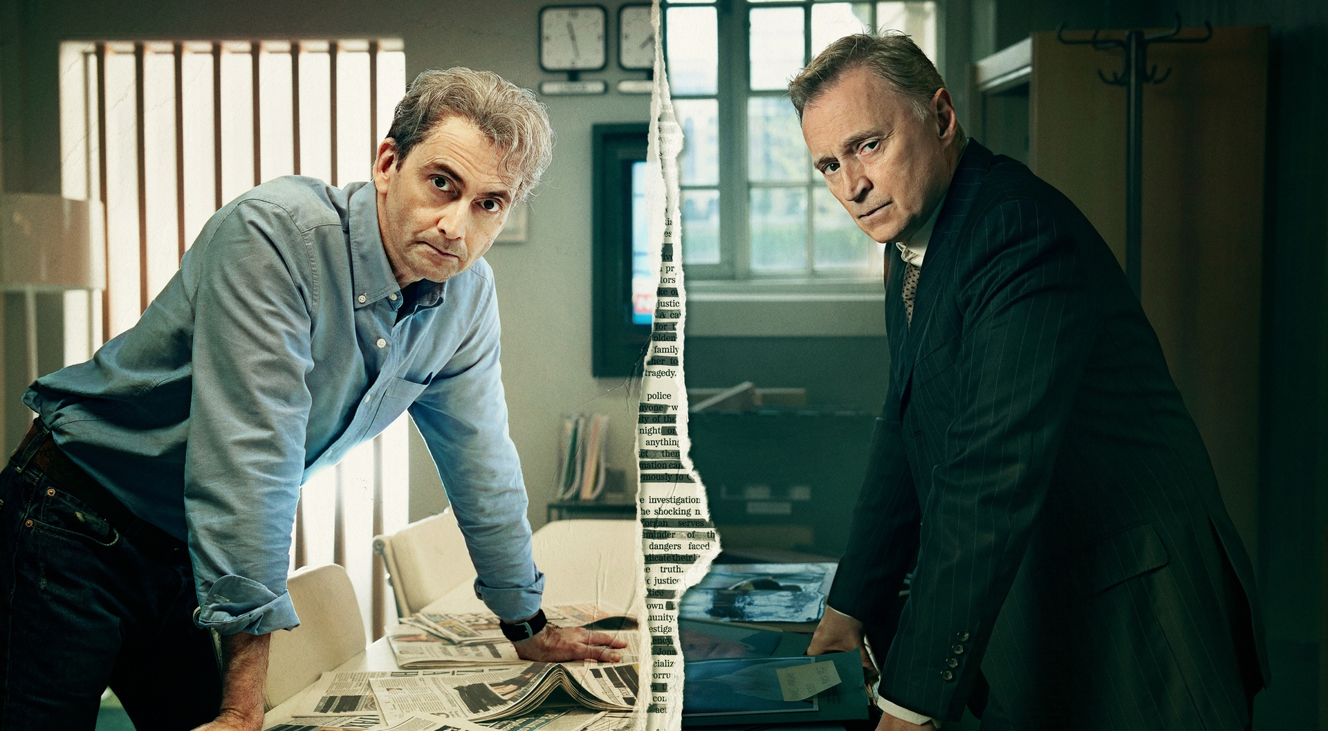 The Hack: eerste blik op misdaadserie met David Tennant en Robert Carlyle - VARAgids - BNNVARA